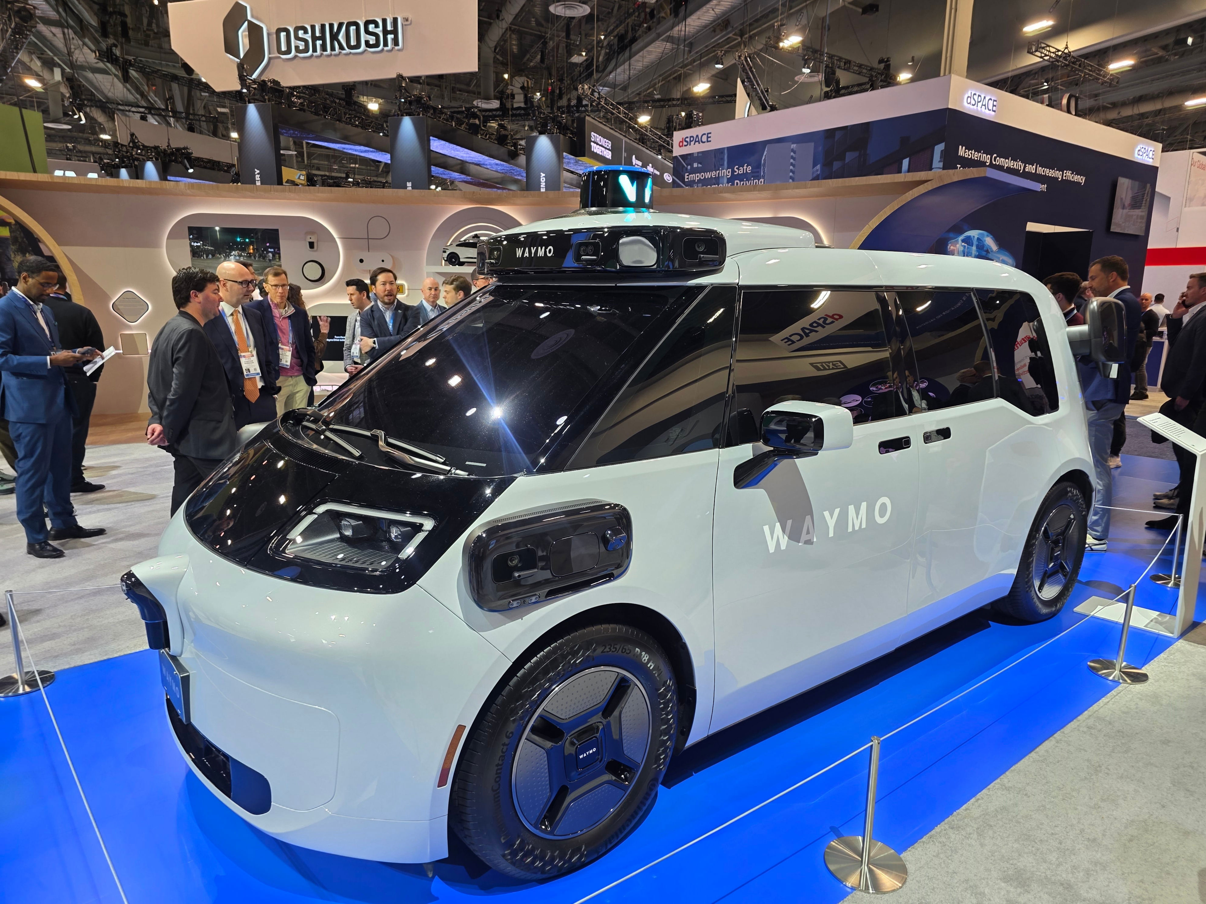 Autonomous driving rivalry heats up at CES 2026