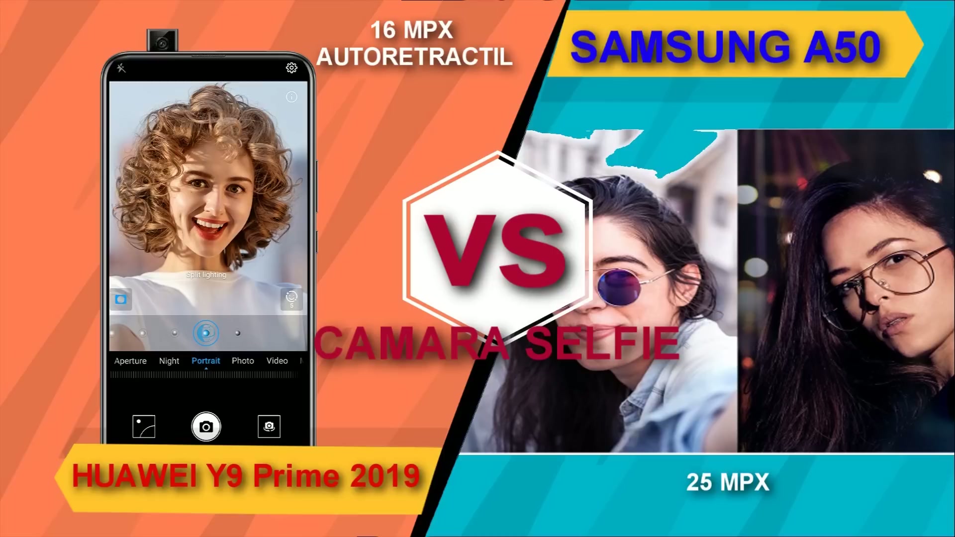 Comparativo HUAWEI Y9 PRIME 2019 vs SAMSUNG GALAXY A50 en español