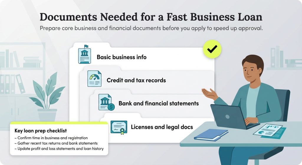 Types of fast business loans
