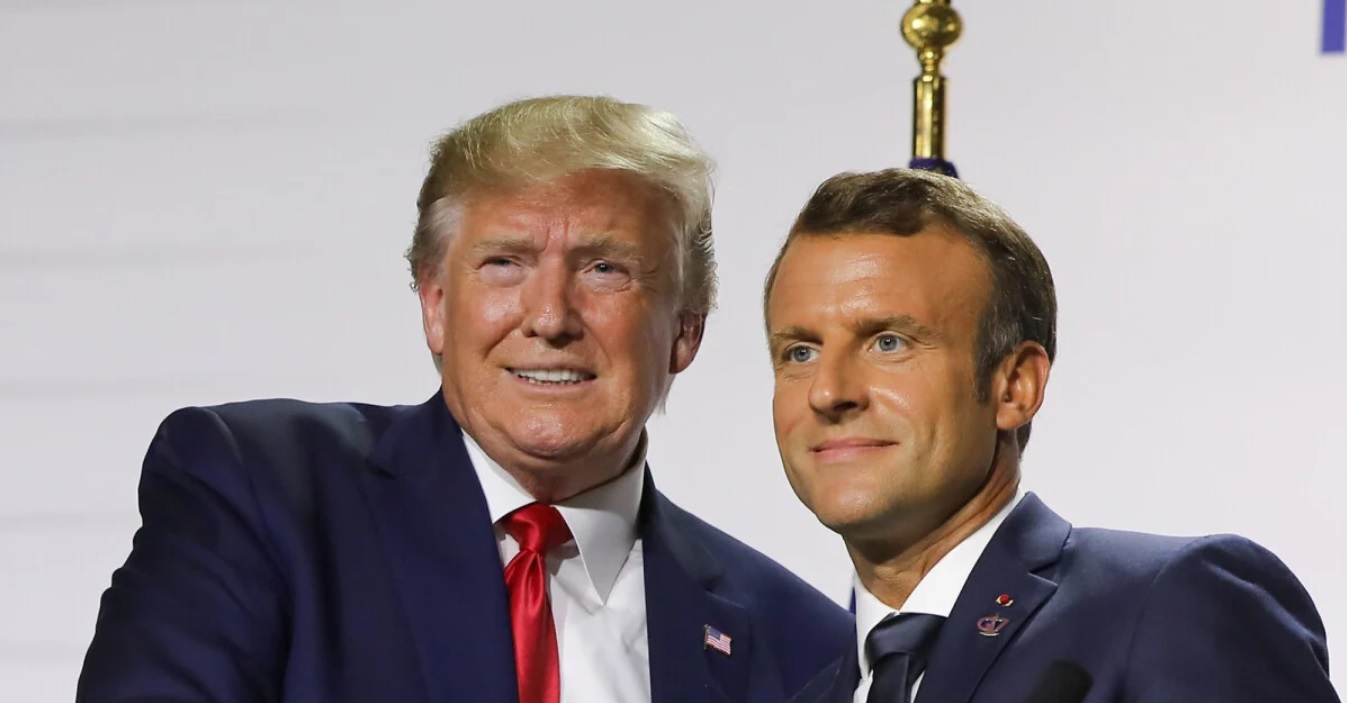 Donald Trump imite Emmanuel Macron en plein discours, l’Élysée dément ...