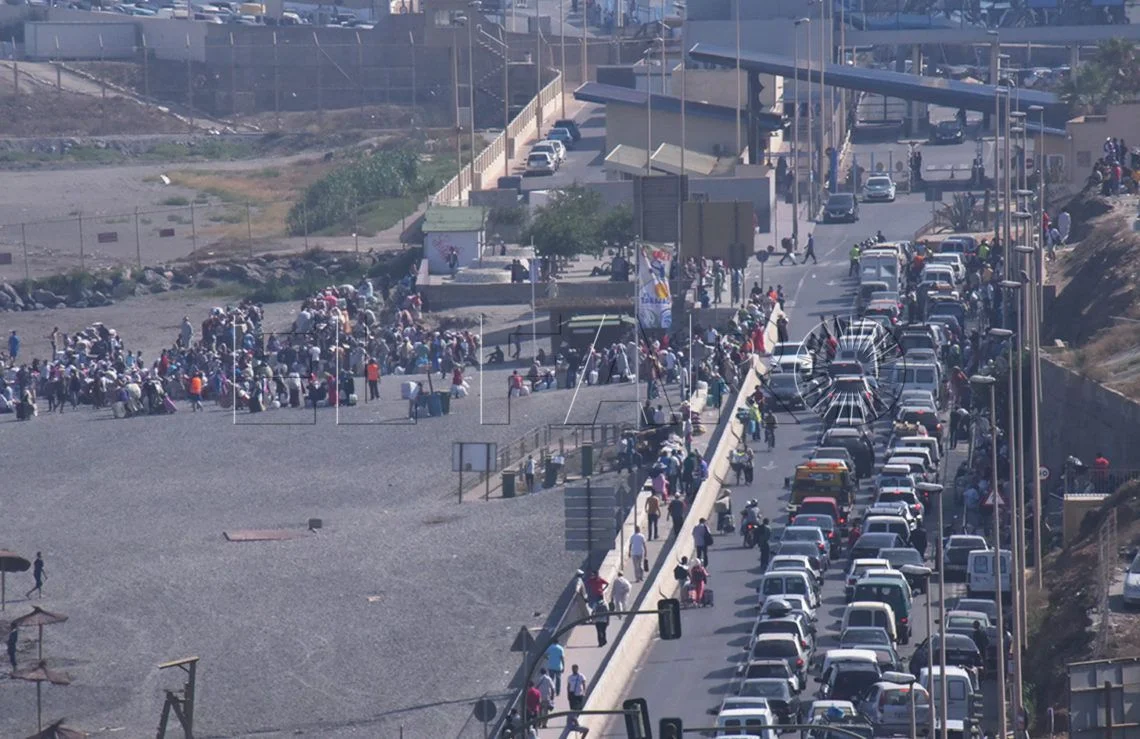 Tarajal: Manifestaciones tras más de 18 horas de espera para entrar a Ceuta