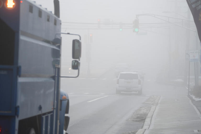Fog rolls into North Jersey as air quality reaches moderate levels