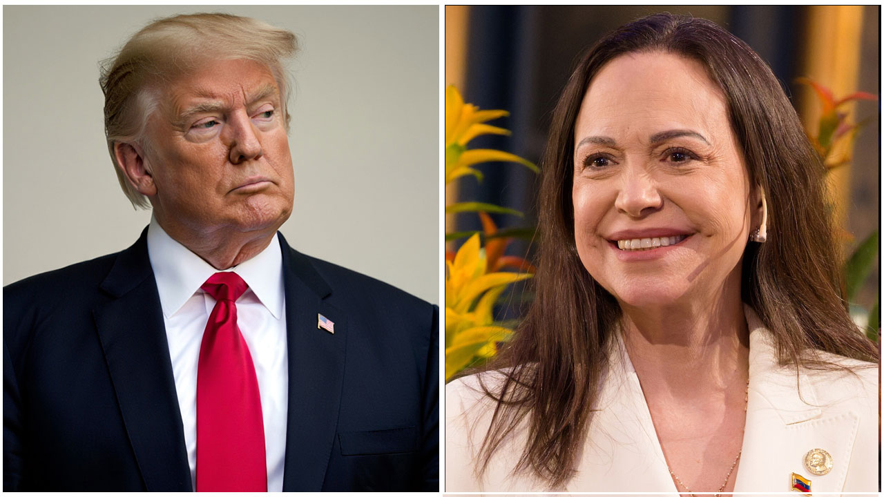 María Corina Machado wants to 'personally' give her Nobel Peace Prize ...