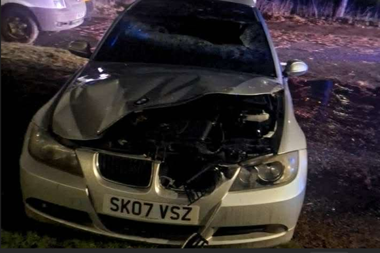 Police probe "firebomb" attack after car torched in Dundee