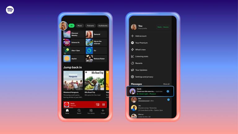 Spotify Messages will soon let you see what your friends are streaming ...