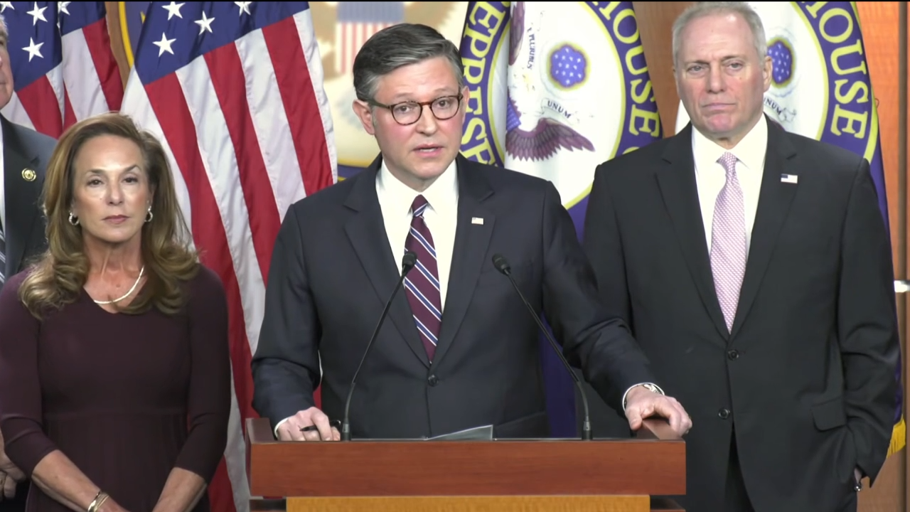 'Only one party's actually doing that': Mike Johnson lies with a ...