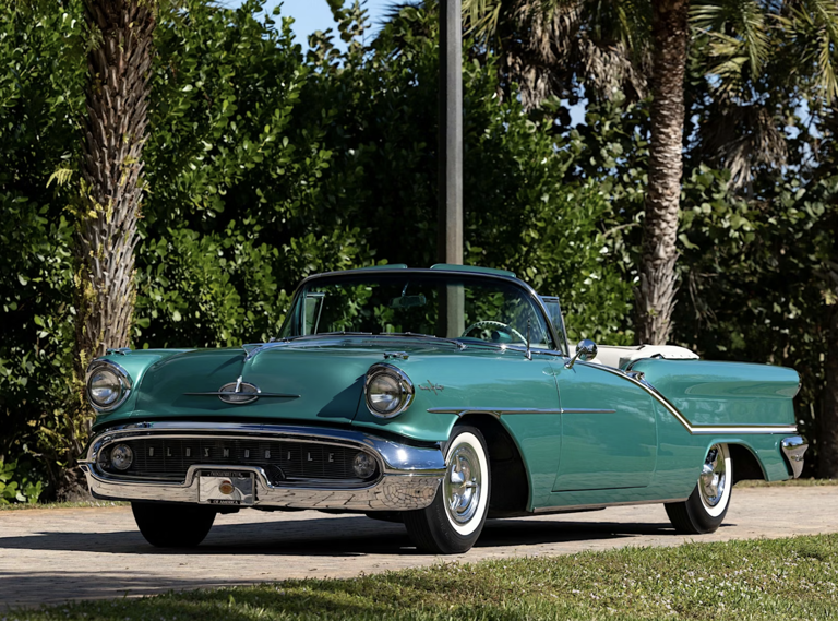 1957 Oldsmobile Starfire 98 convertible with 20-year ownership offered ...