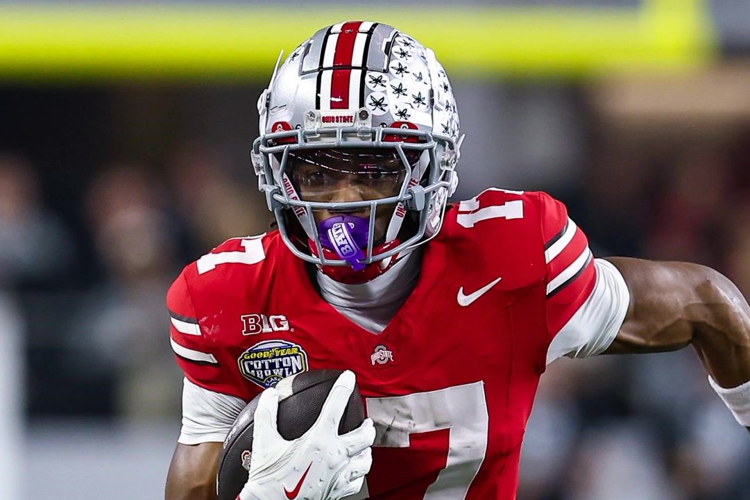 Ohio State’s Carnell Tate declares for 2026 NFL Draft