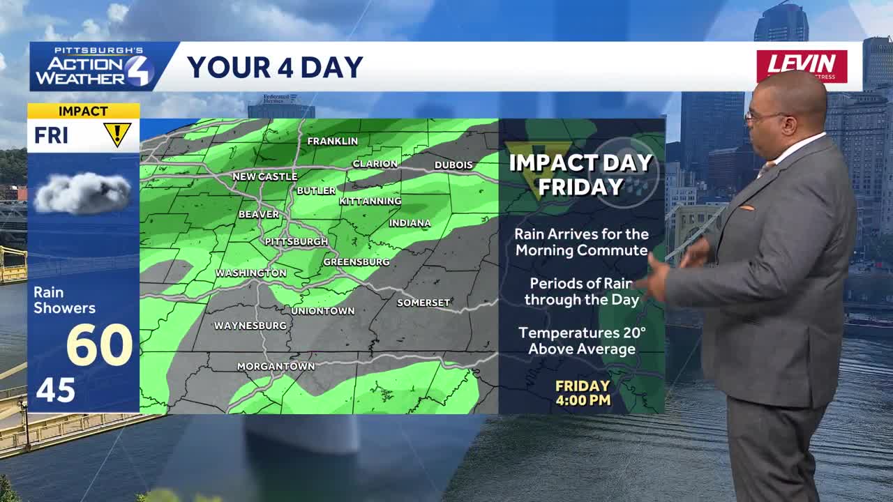 January 7 forecast: Impact day Friday for rain in Pittsburgh