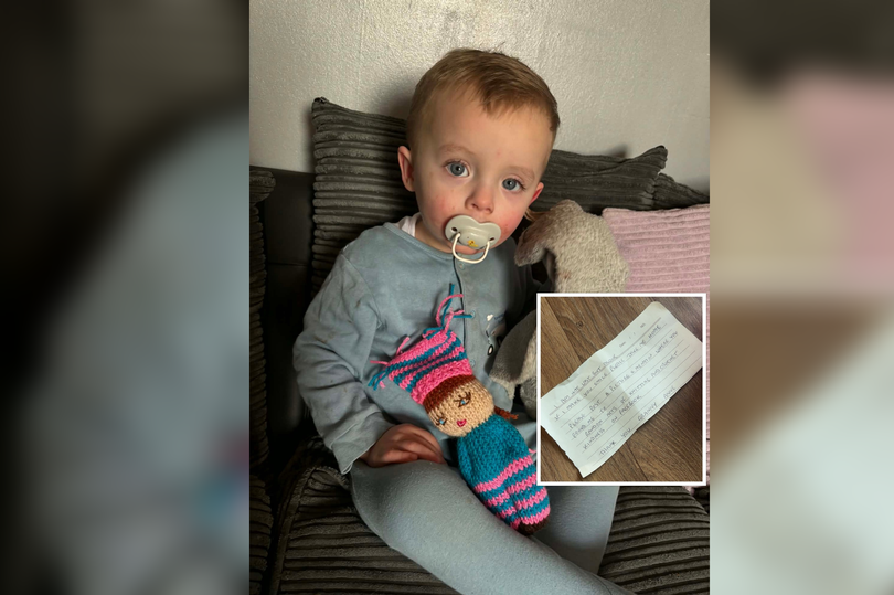 Mystery Cumbernauld granny leaves sweet crochet doll in random act of ...