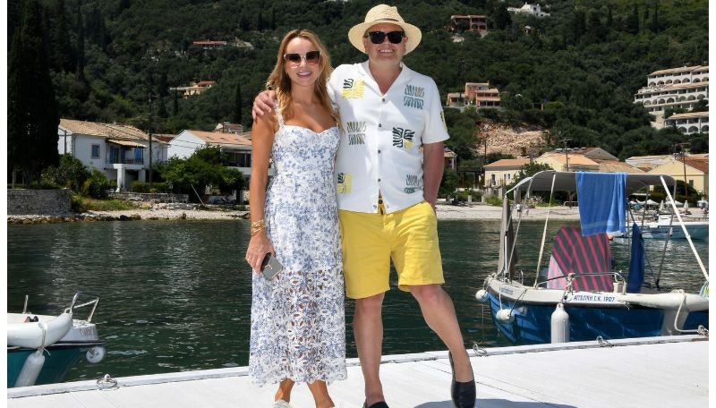 Where to shop Amanda Holden’s stylish outfits from the Greek Job