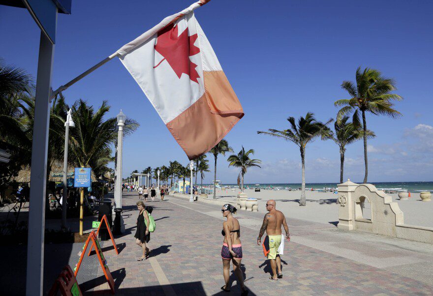 Oh, Canada - the tourists missing from Florida