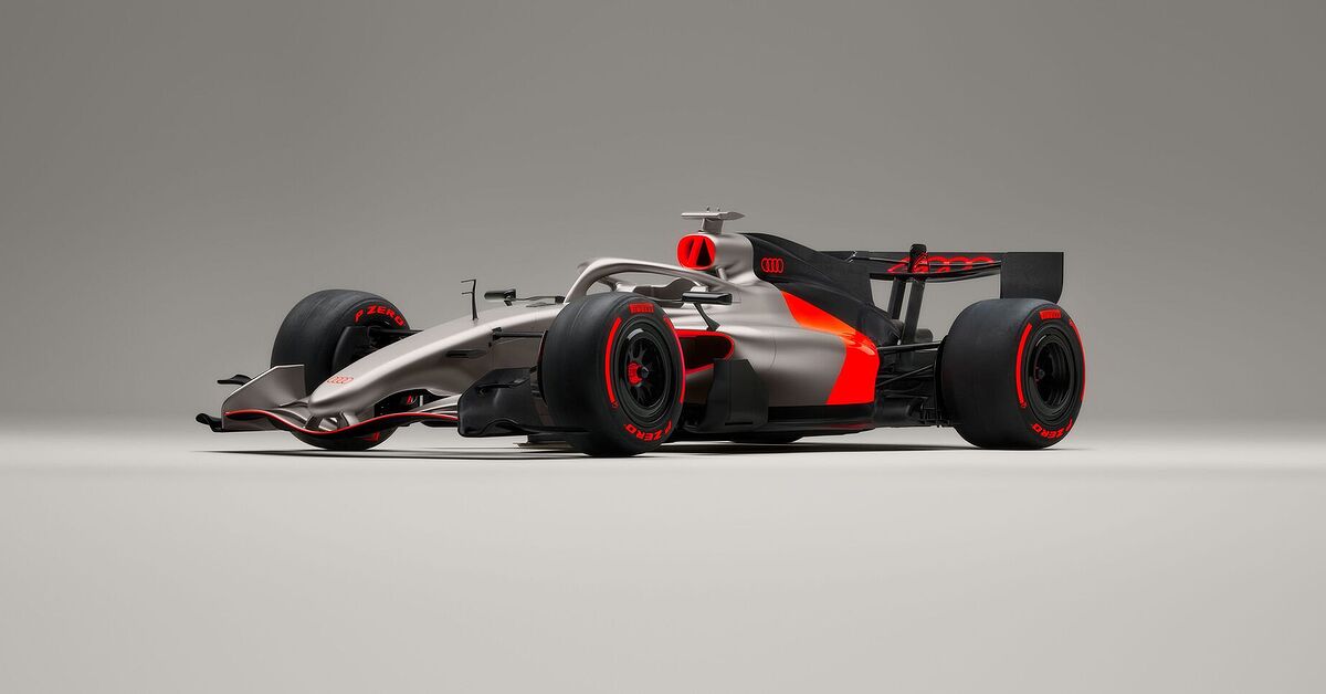 Audi's F1 car comes to life for the first time