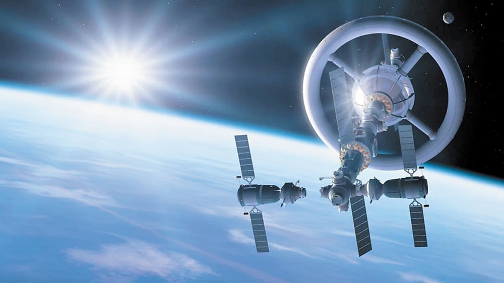 Russia patents gravity-generating space station design
