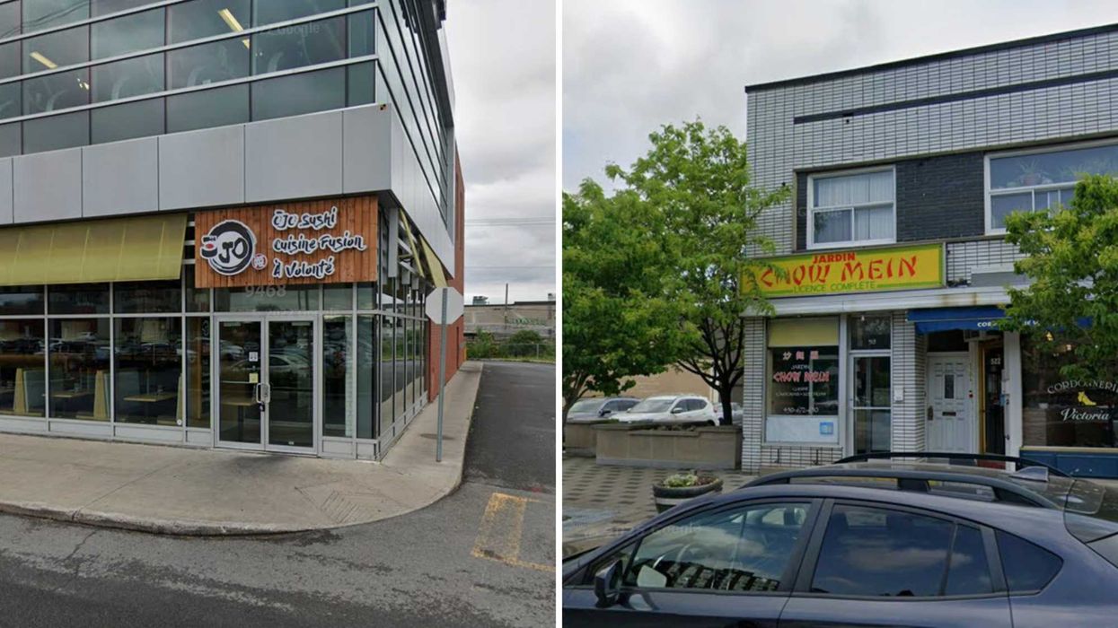 Le MAPAQ suspend le permis de ces 2 restaurants du Grand Montréal