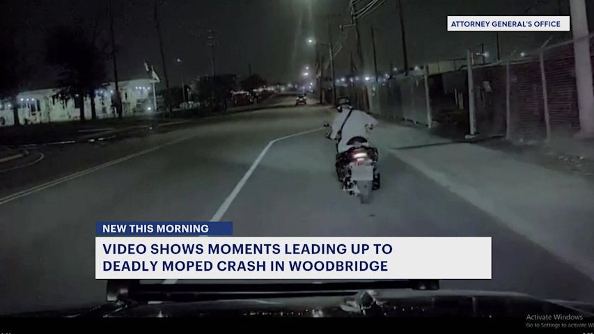 Video shows moment before fatal moped crash in Perth Amboy