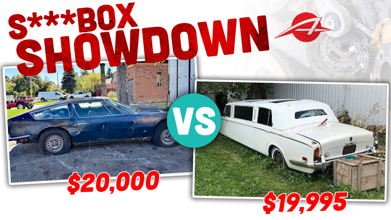 Life's been meh for these so far: 1973 Maserati Indy vs 1972 Rolls ...