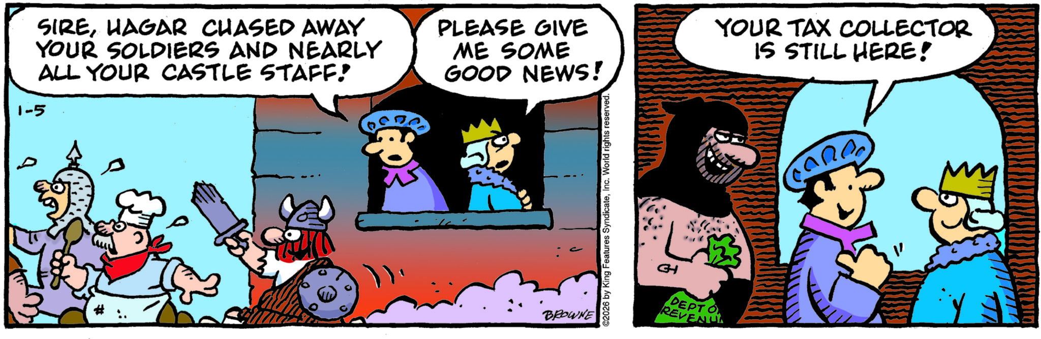 Hagar the Horrible by Chris Browne