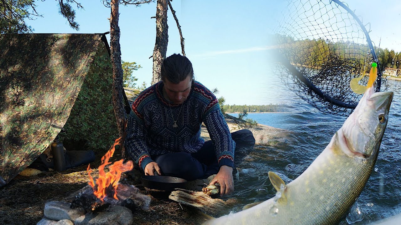 Wild camping at sea: A two-day catch and cook adventure