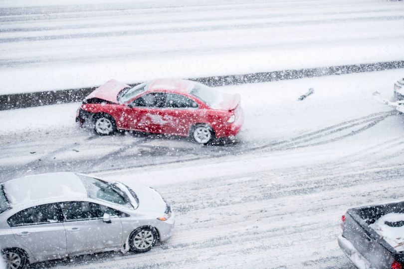 Motorists told to take 1 action if car starts to skid on icy roads in ...