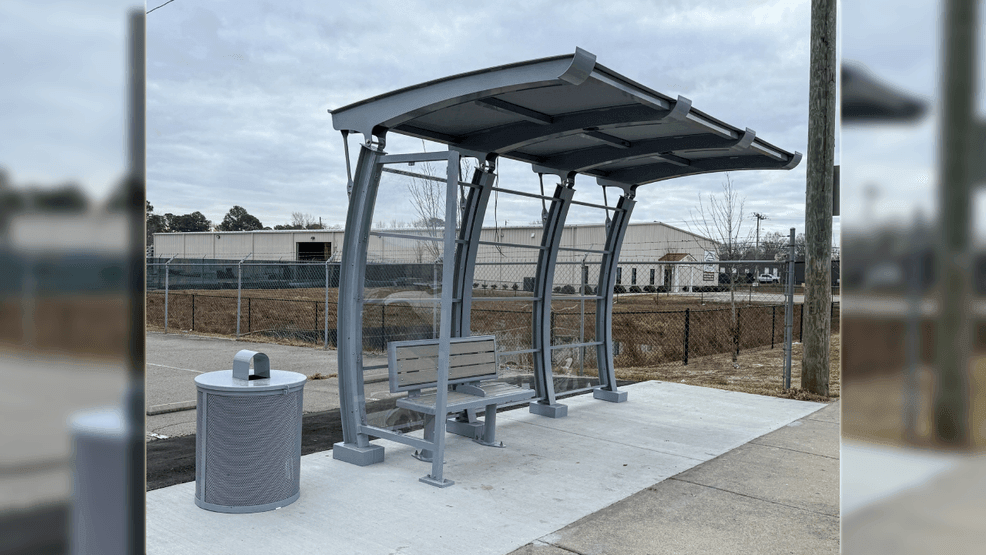 Greenville enhances public transit with new bus stop shelters to ...