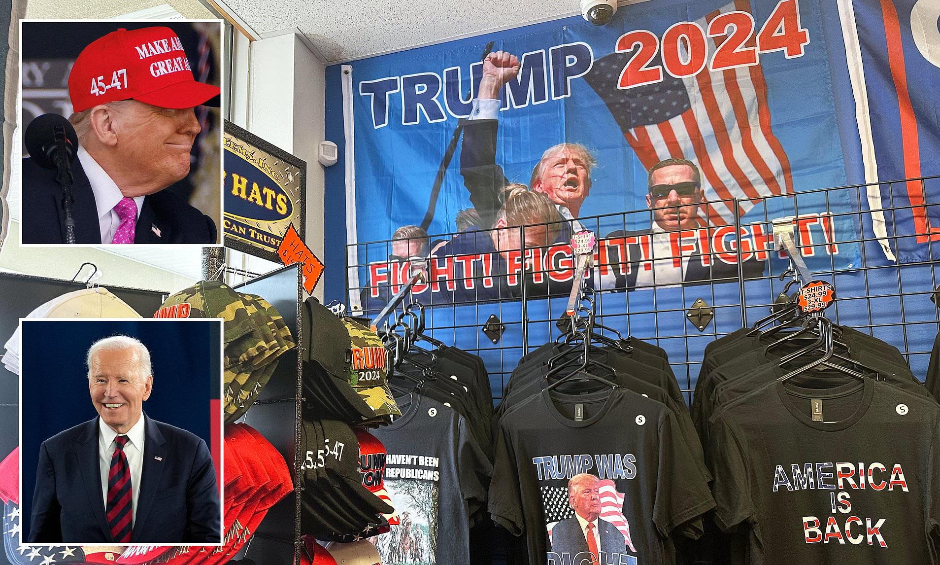 'Trump Store' that sells MAGA merch closes after business tanked when ...