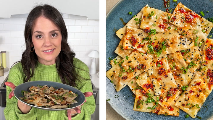 How to make crispy stretched dumplings