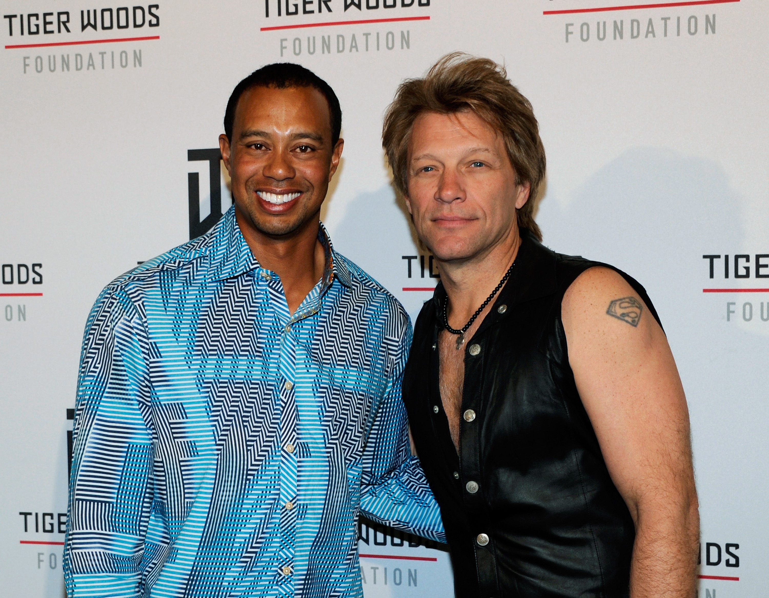 Tiger's 50th birthday bash features Jon Bon Jovi, Masters menu, more
