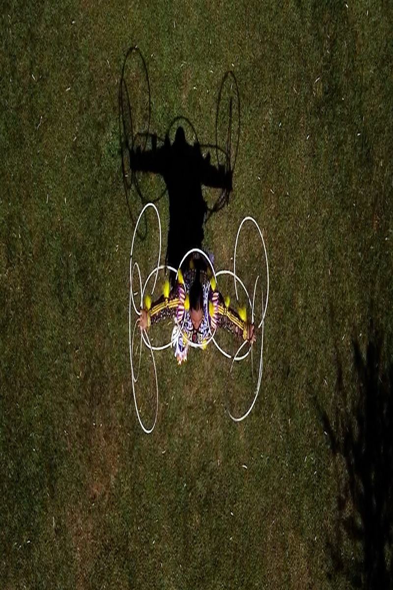 Healing through traditional Native American hoop dancing