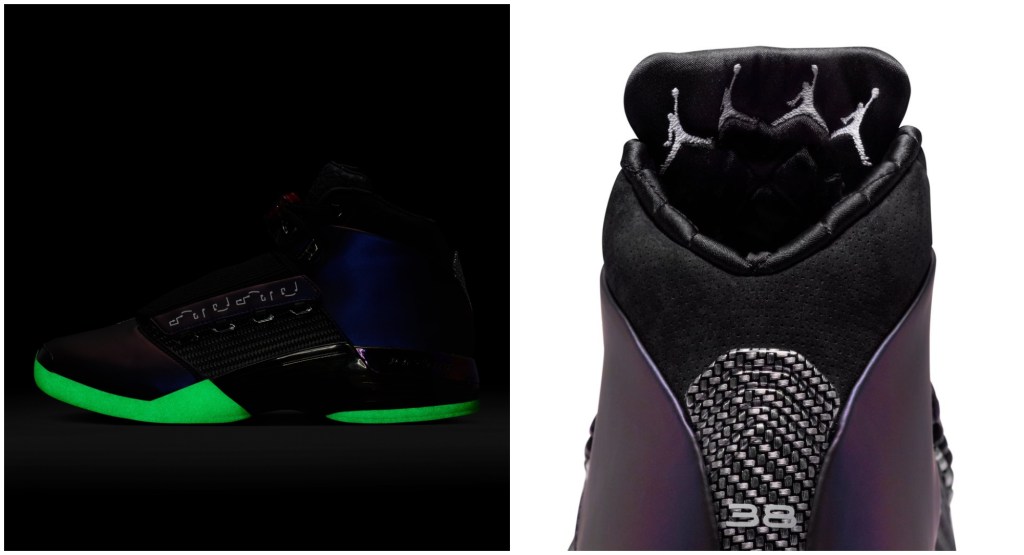 Michael Jordan's rarely seen Air Jordan 17 gets packed with details for ...