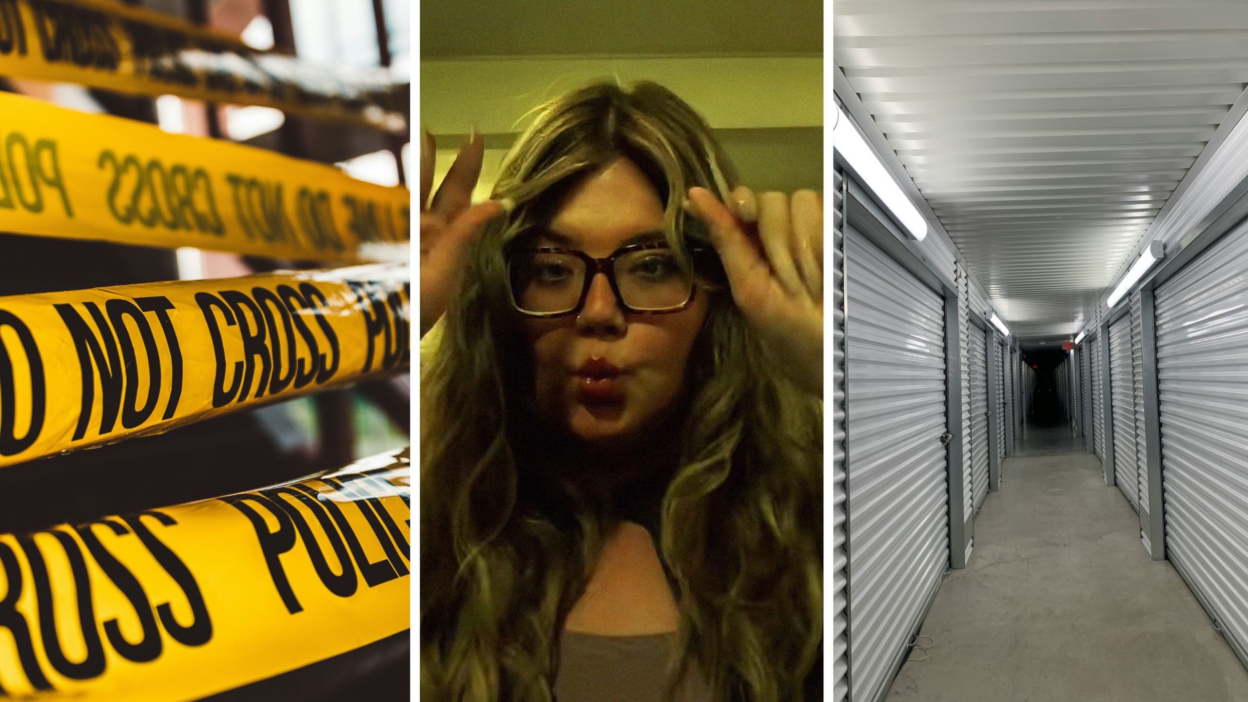 Woman checks out her brand-new storage unit. Then she sees something ...