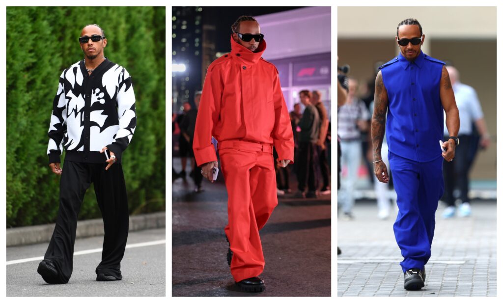 13 times Formula 1 racer Lewis Hamilton proved his style game is undefeated