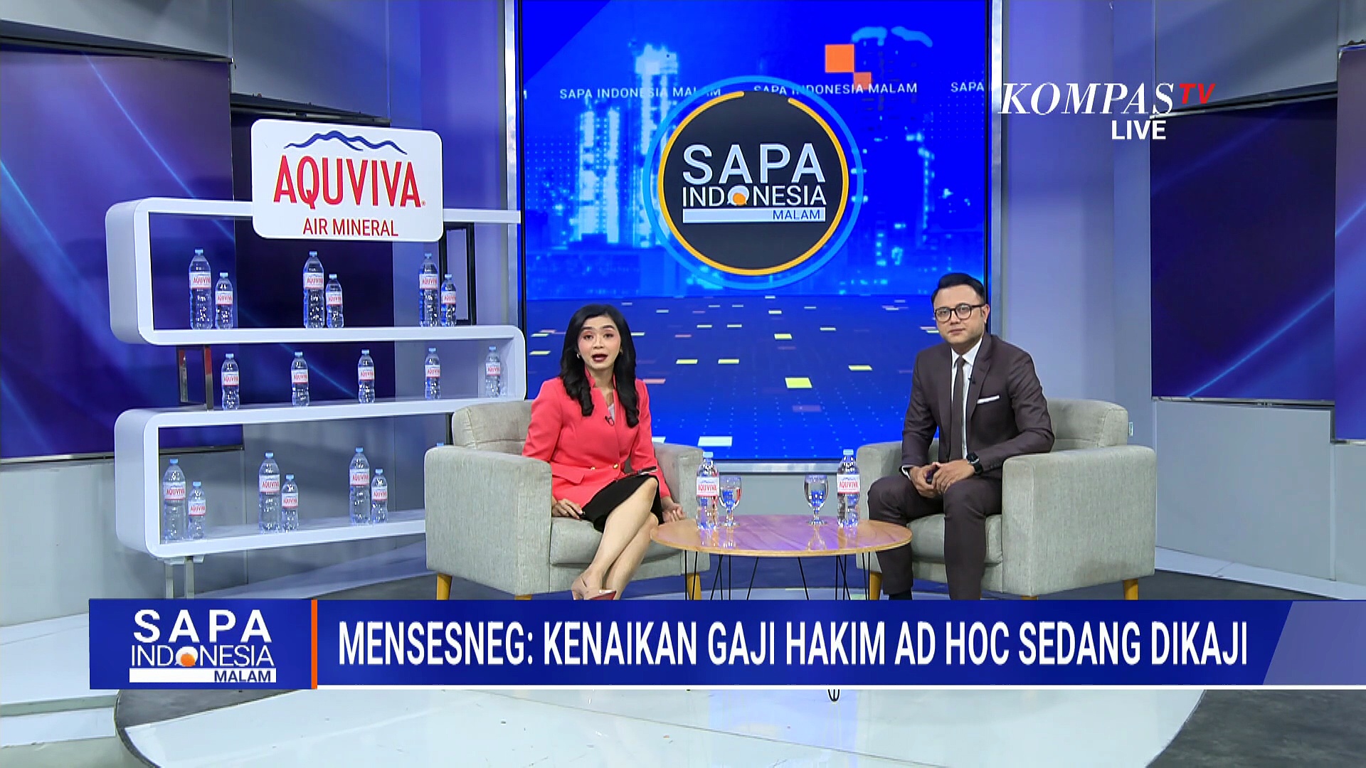 Soal kenaikan gaji hakim ad hoc, mensesneg: Sedang dikaji | SAPA MALAM