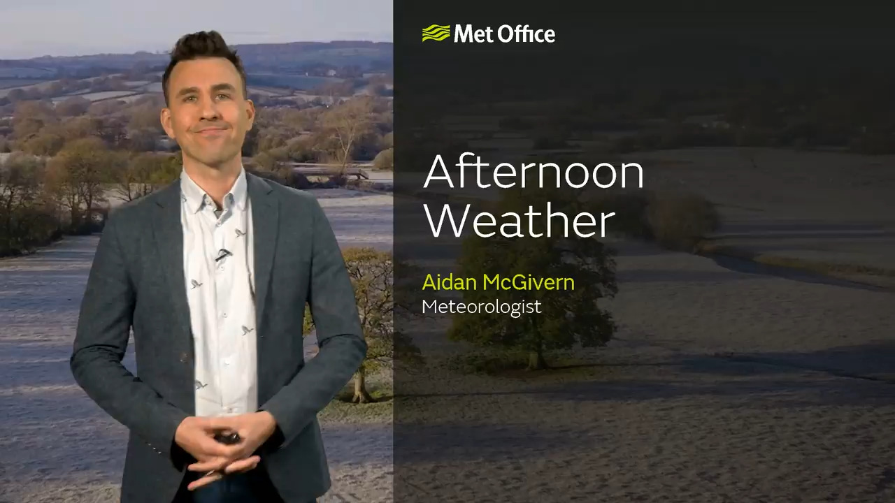 Met Office Wednesday Afternoon Weather Forecast 07/01/2026