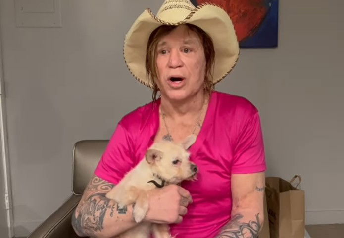 Mickey Rourke debunks eviction reports, slams GoFundMe narrative as ...