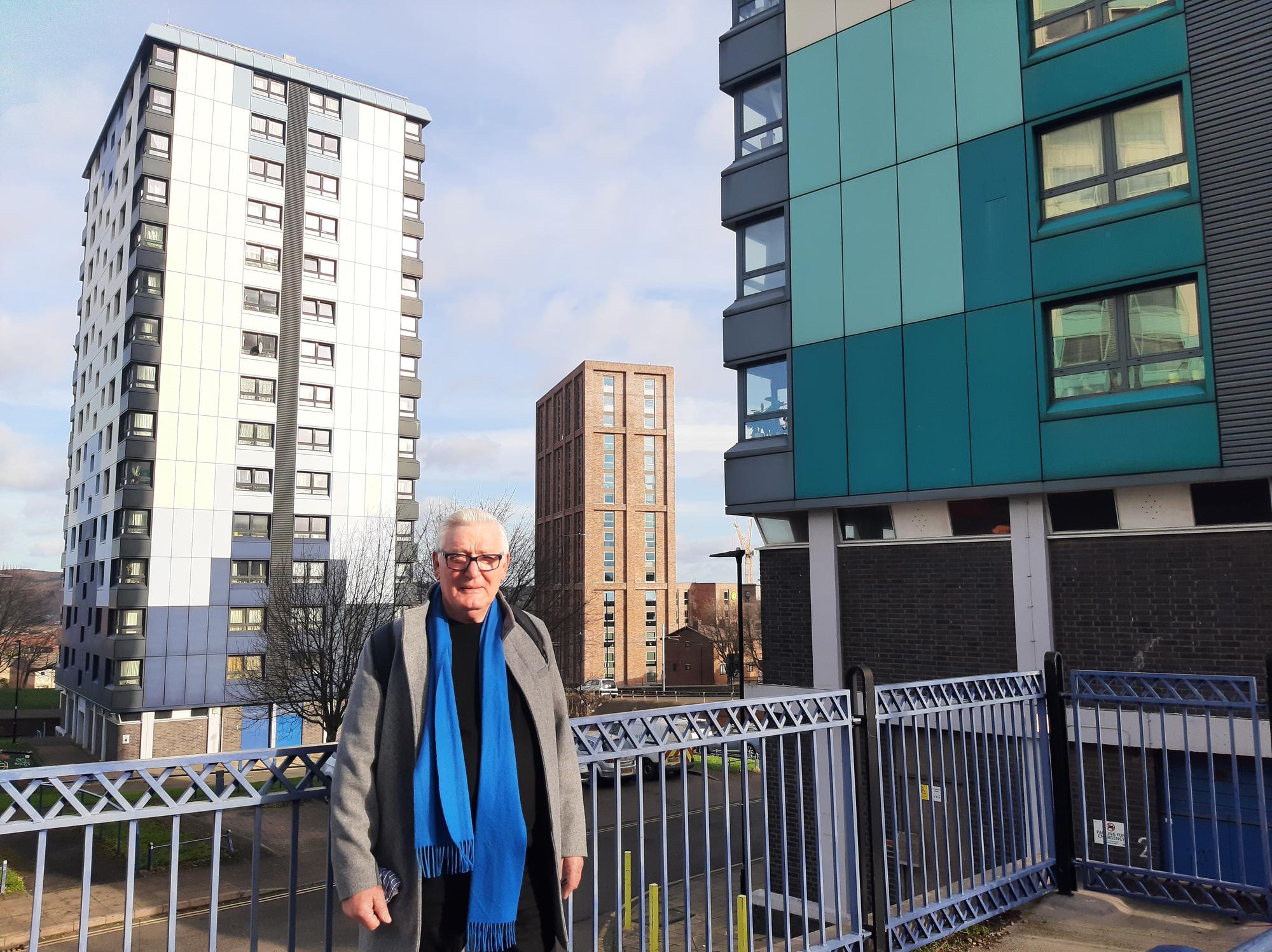 Sheffield high-rise tenant calls for council action over heating problems
