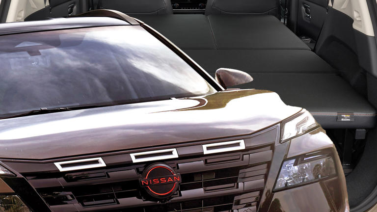 Nissan’s toughest Rogue turned into a mattress with wheels
