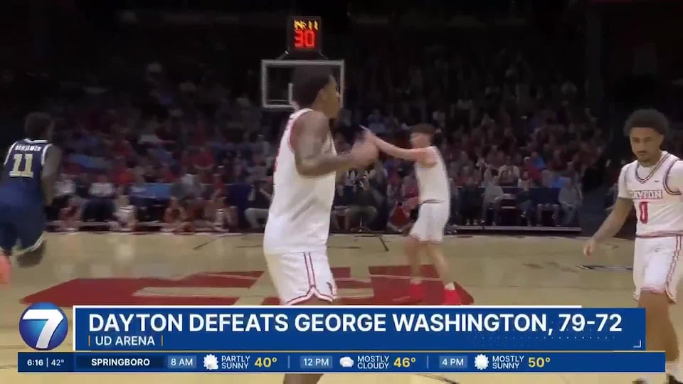 Dayton beats George Washington in back-and-forth game: 6 AM
