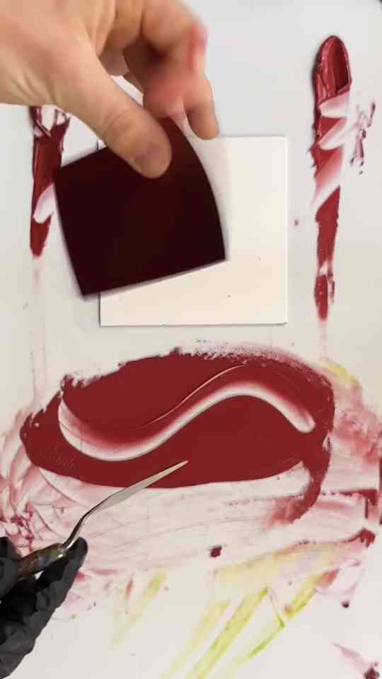 Color matching the forbidden red