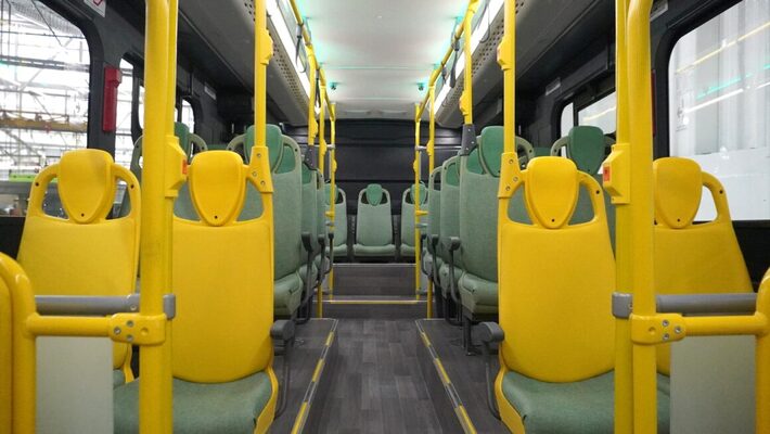 Caio lança ônibus articulado 100% elétrico para corredores urbanos