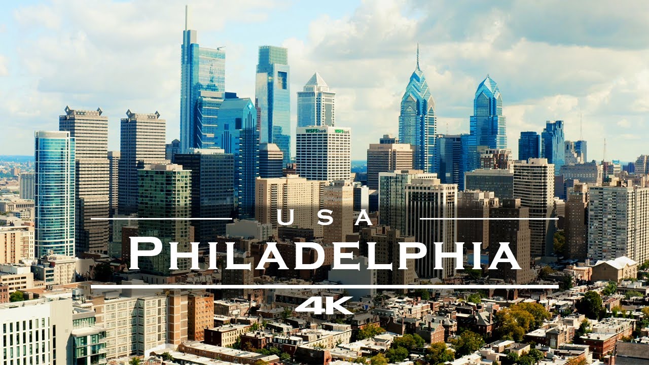 Philadelphia from above in stunning 4K drone views