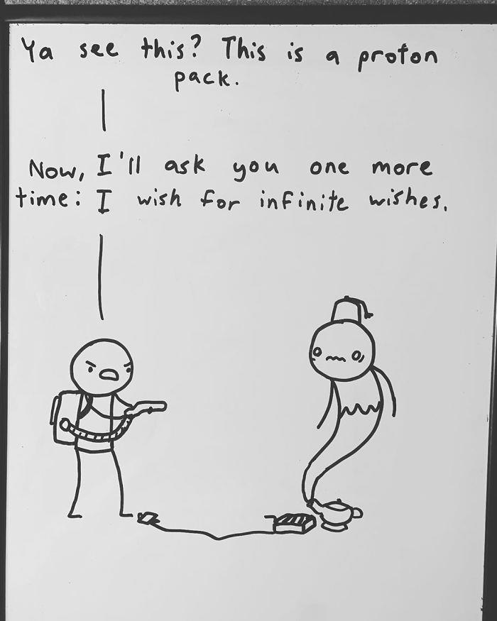 Dad finds his 14-year-old’s comics funny so he decides to post them ...