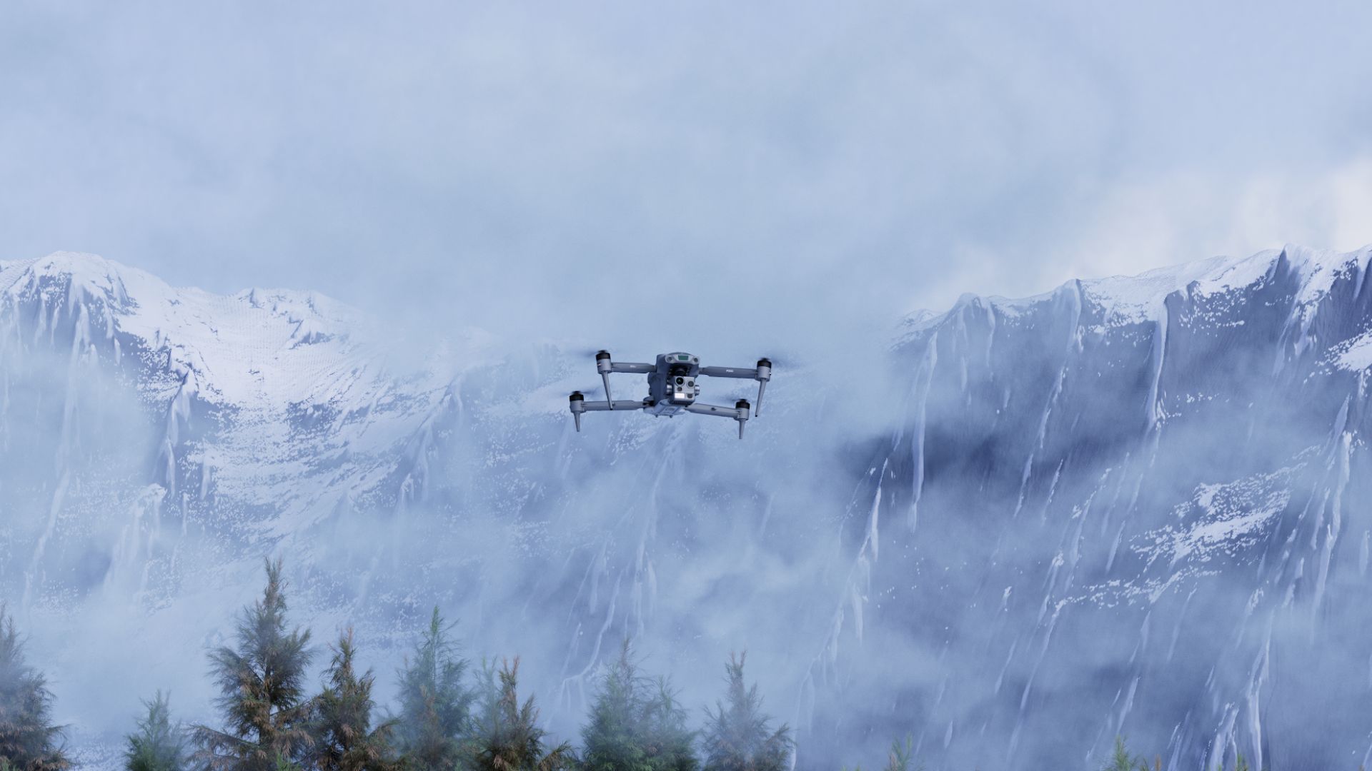 Photos: World-first drone with AI sight helps first responders see ...