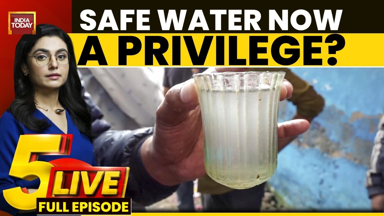 Delhi water crisis: Toxic water in taps sparks health scare