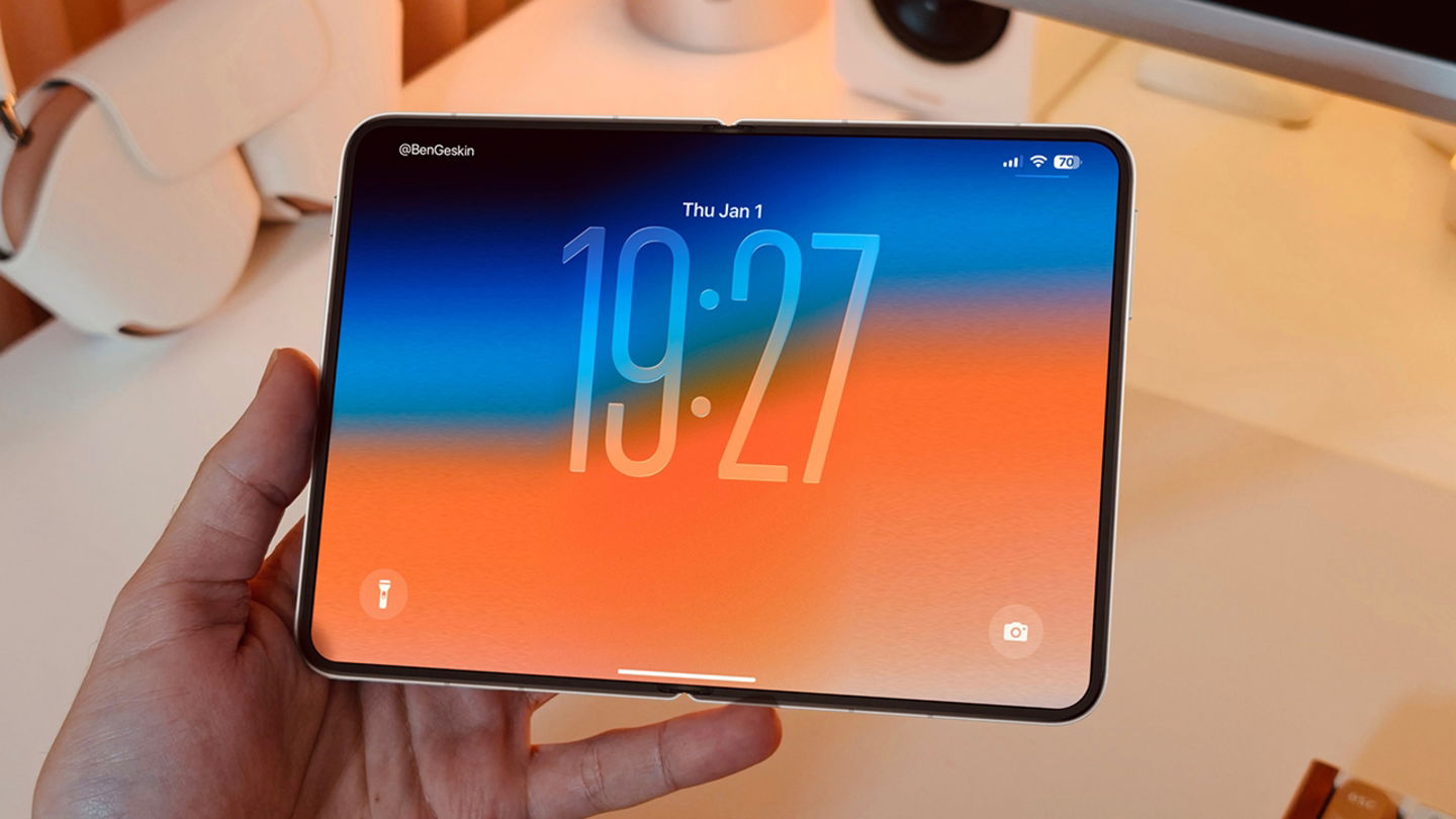 Samsung muestra un pliegue invisible para pantallas plegables que Apple ...