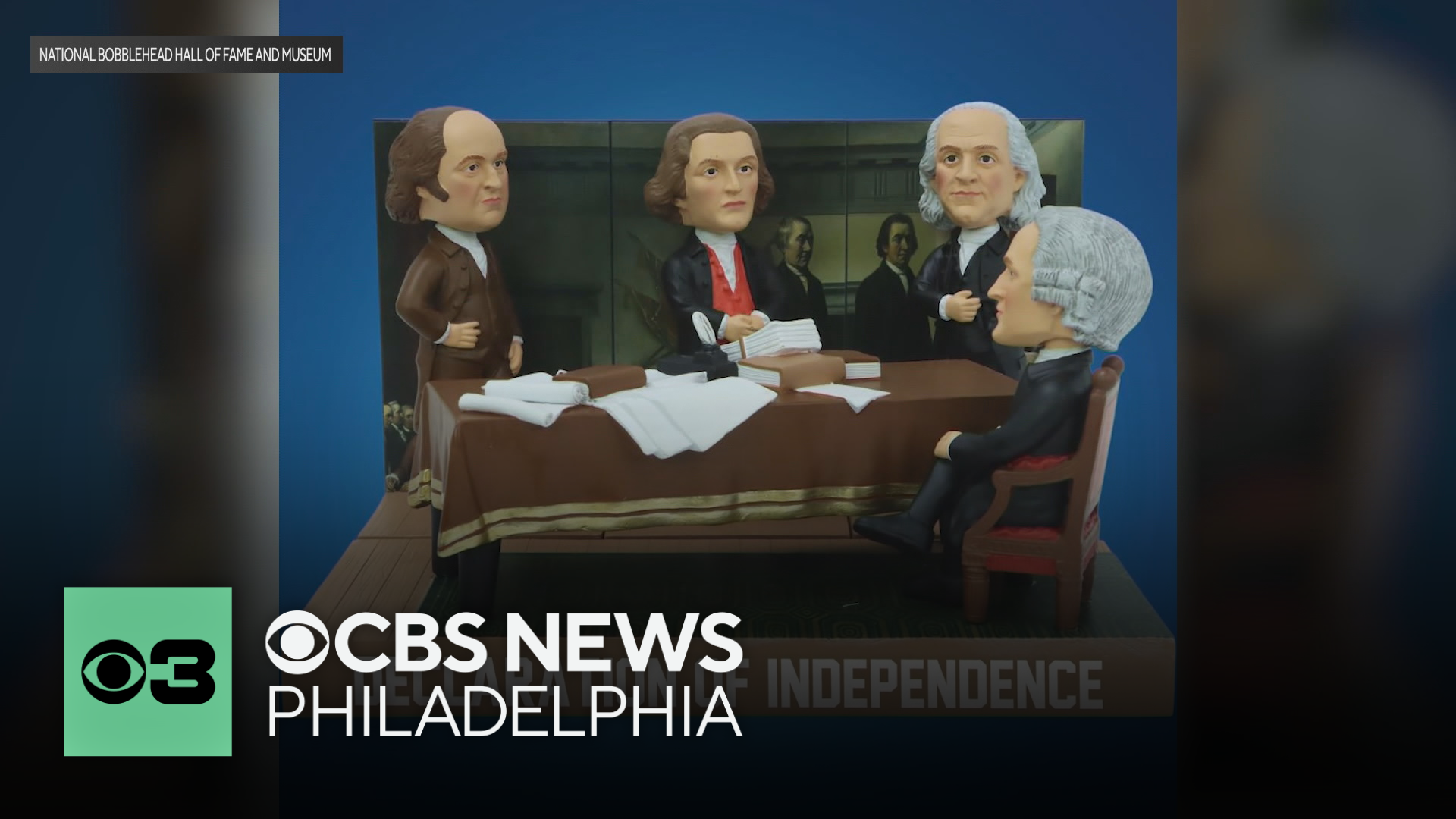 Limited edition Declaration of Independence bobblehead set released for ...
