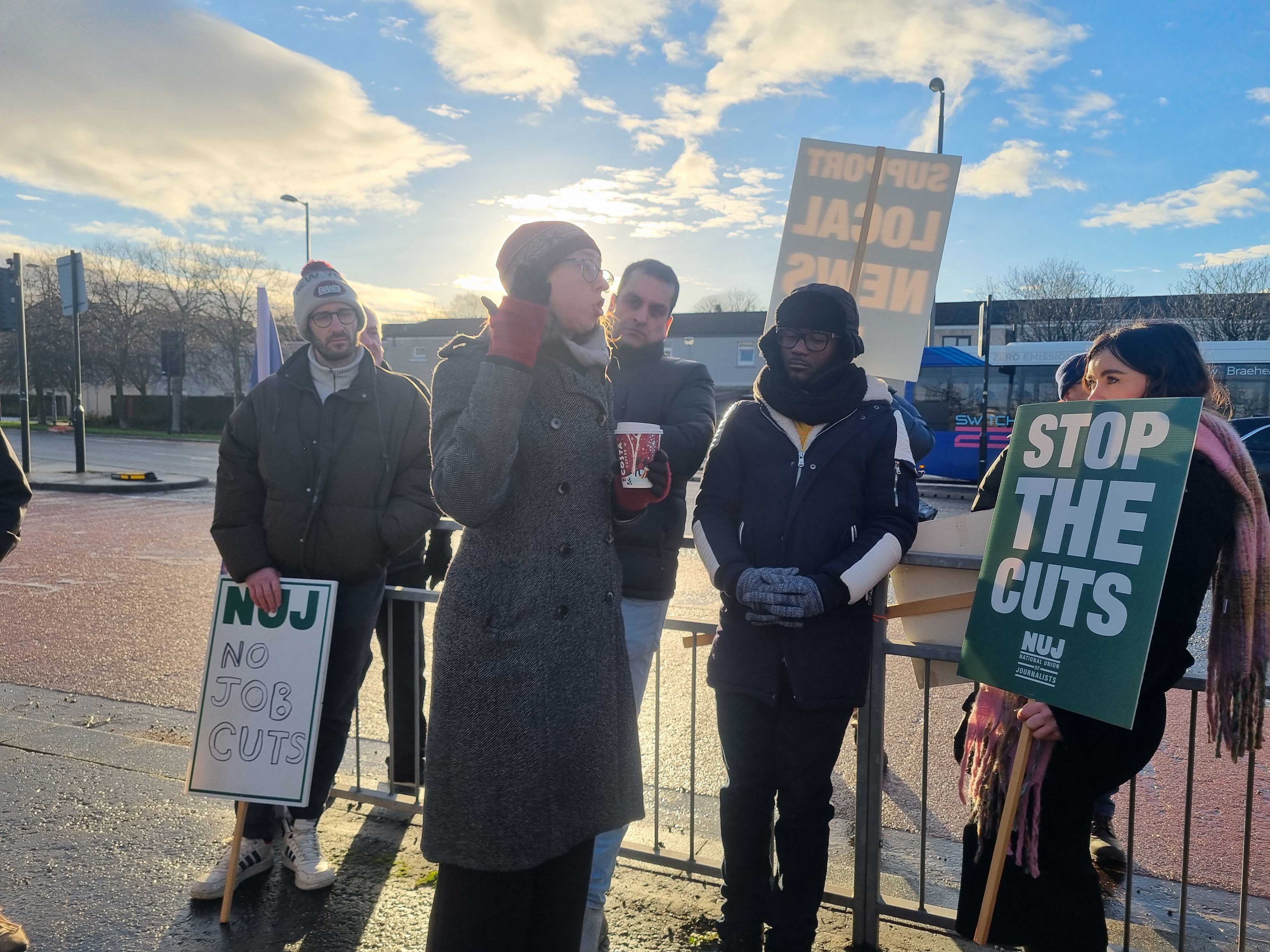 STV journalists walk out over proposed job cuts and changes to news ...