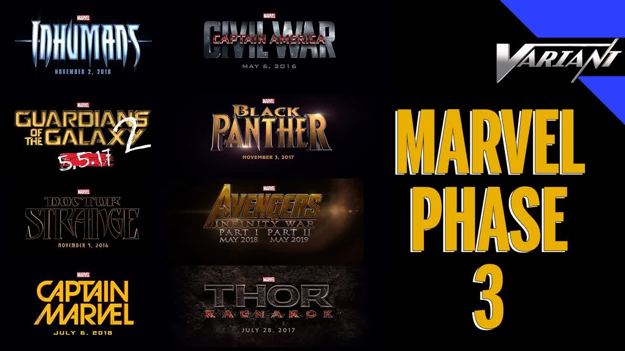 One shot: Marvel phase 3 announced
