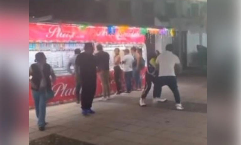 Captan brutal agresión contra el Payaso Mike en el Parque Bicentenario ...