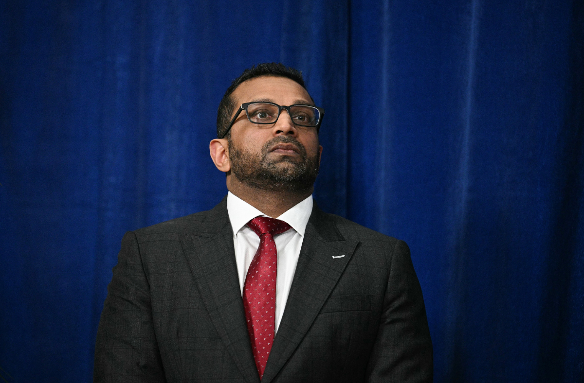 FBI Director Kash Patel suffers hot-mic mishap on "Fox & Friends"